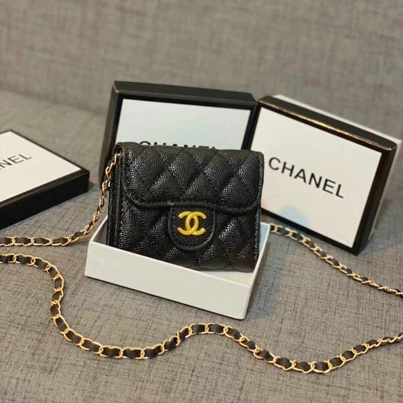 Chaleo Letter Wallet Size 13cm With Crossbody Strap - Beautiful Type ...