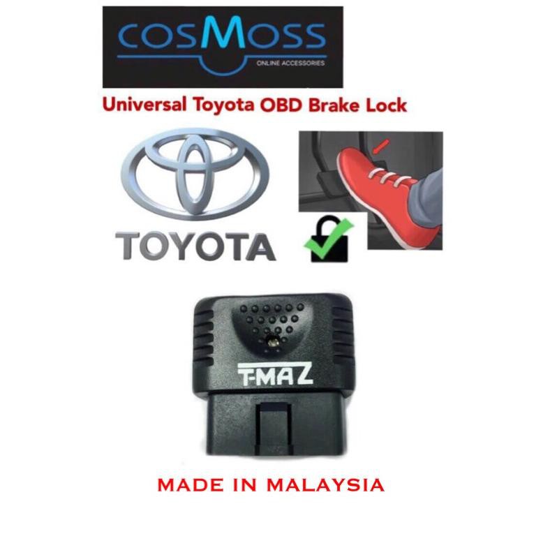 TOYOTA 2008-2017 Plug & Play OBD Foot Brake Auto Door Lock | Shopee ...