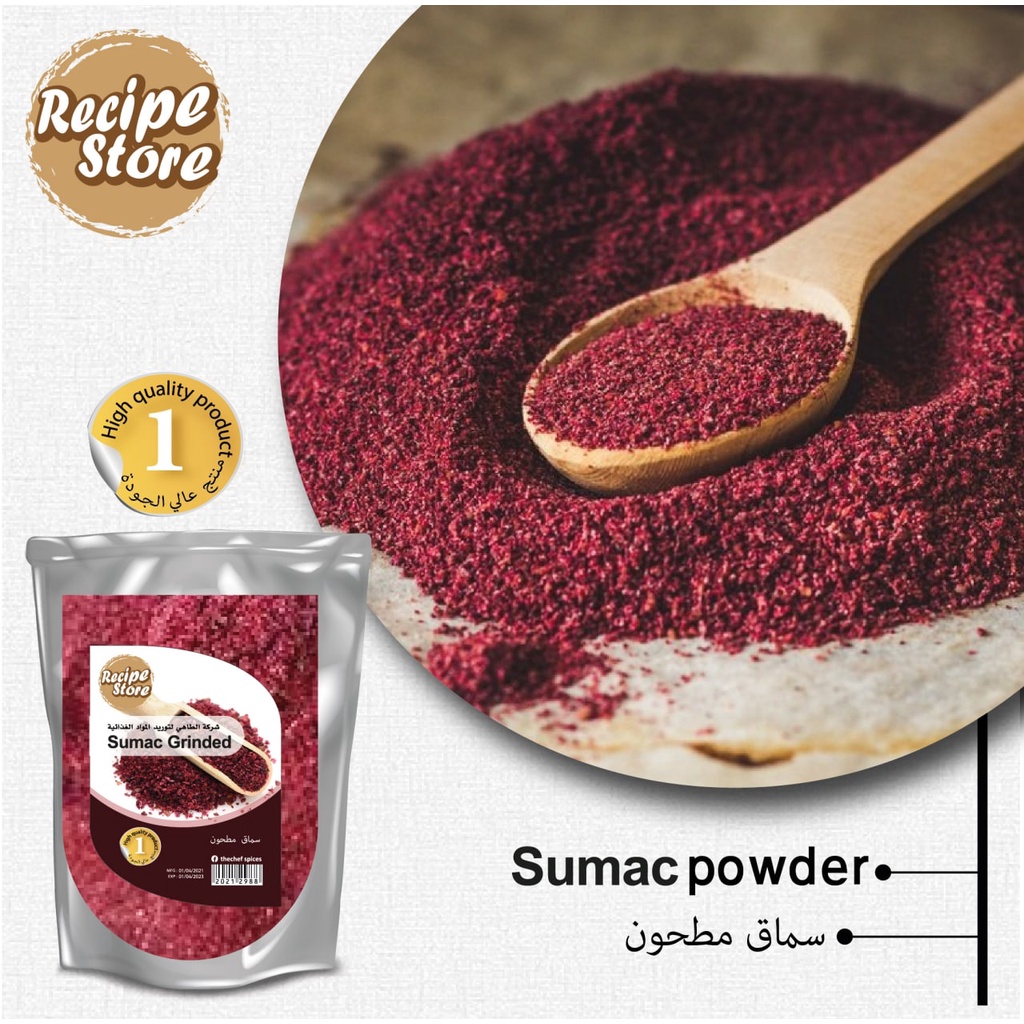 PREMIUM SUMAC ORIGINAL TURKI SERBUK SUMAK ASLI PURE TURKISH POWDER ...