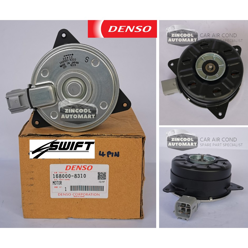 Suzuki Swift 08' AirCond Fan Motor 💯% Original DENSO Parts Number ...