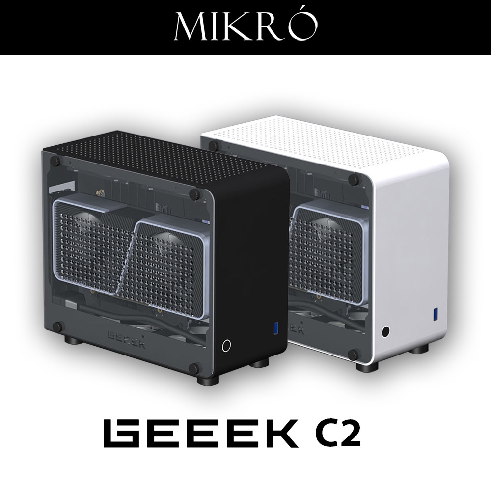 GEEEK C2 Mini ITX Case 7L With PCIE Riser | Shopee Malaysia