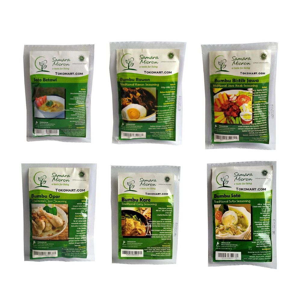 Delicious Instant BUMBU Samara Micron OPOR / EMPAL GENTONG / RAWON ...