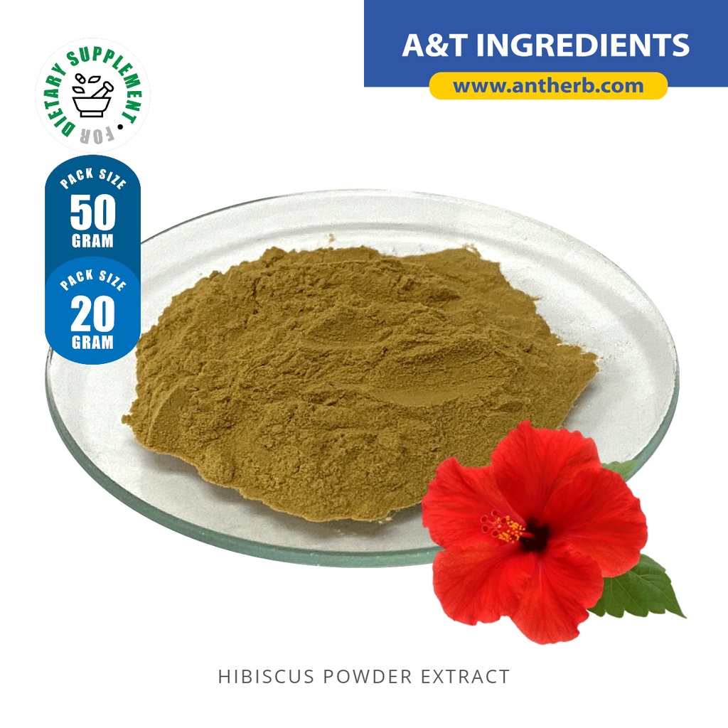 [20g/50g] Hibiscus / Bunga Raya / Sembaruthi Powder Extract | Shopee ...