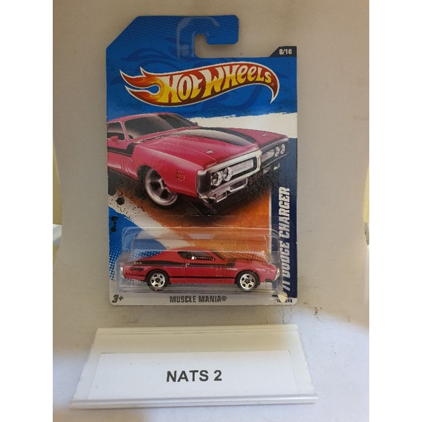 HOT WHEELS PINK 71 DODGE CHARGER | Shopee Malaysia