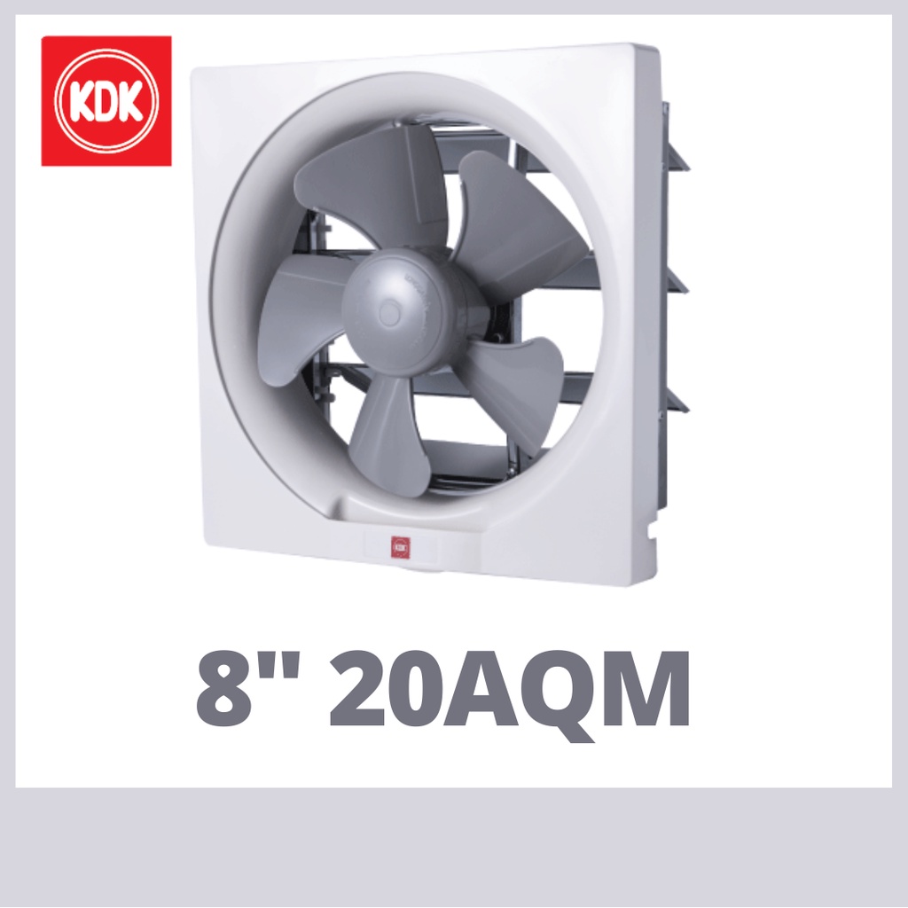 KDK EXHAUST FAN (WALL) 8"/10"/12" 20AQM/25AQM/30AQM VENTILATION FAN ...