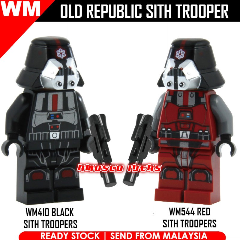 WM410 & WM544 SITH TROOPERS OLD REPUBLIC STAR WARS MINIFIGURES | Shopee Malaysia