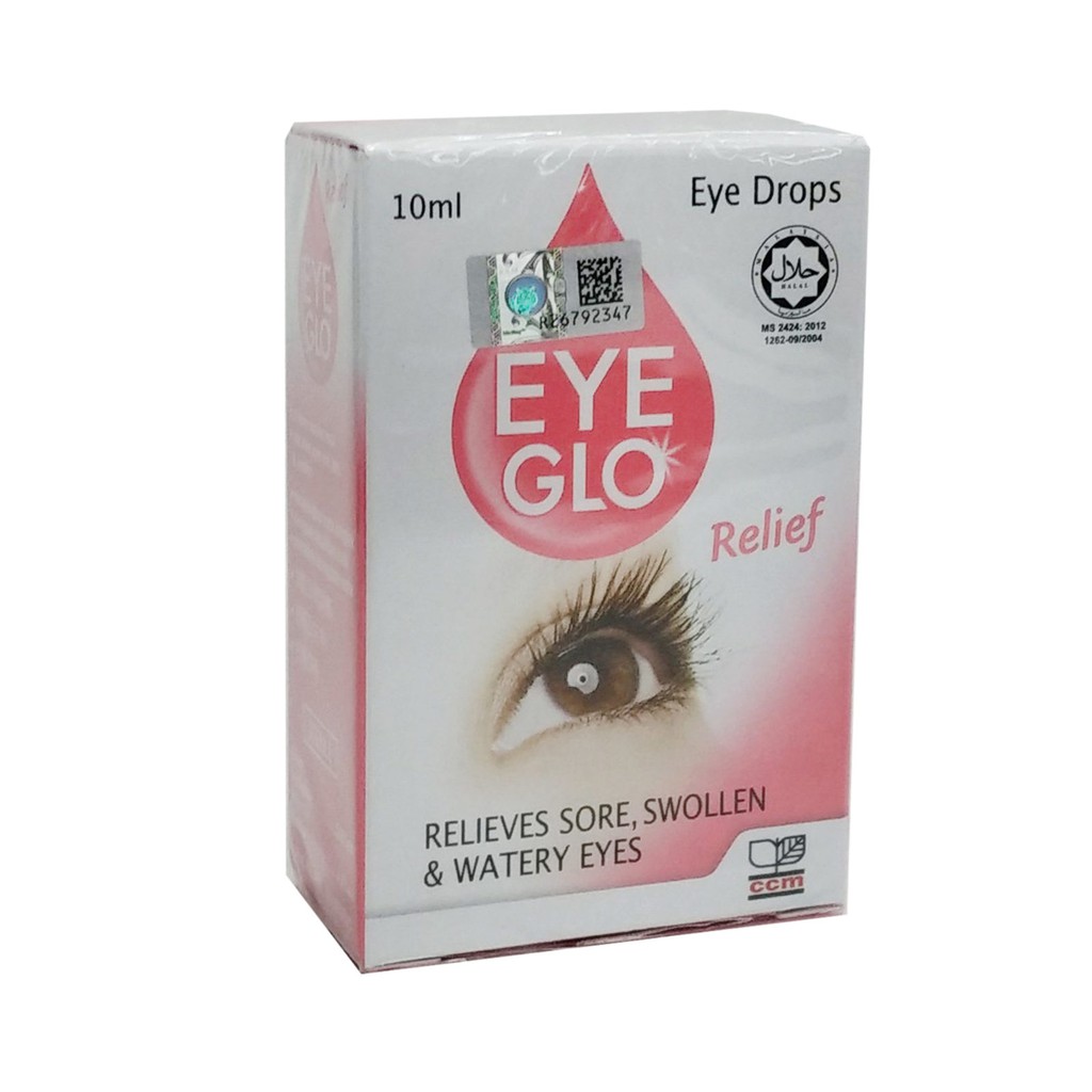 EXP 12/2026 (10ML) EYE GLO RELIEF EYE DROPS [FOR RELIEVES SORE, SWOLLEN ...