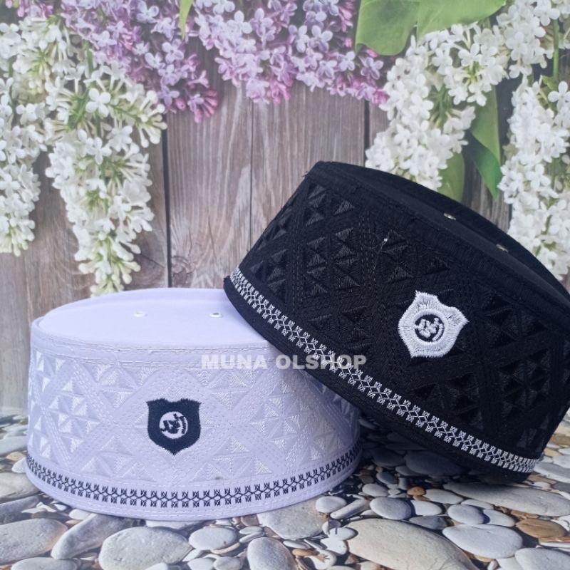 HITAM Black Velvet Skullcap SONGKOK Cap | Shopee Malaysia