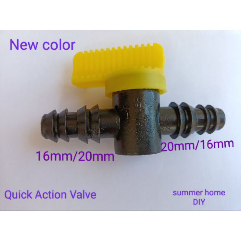 Stopcock Quick Action Valve 16mm/20mm to 16mm/20mm, Irrigation Watering ...