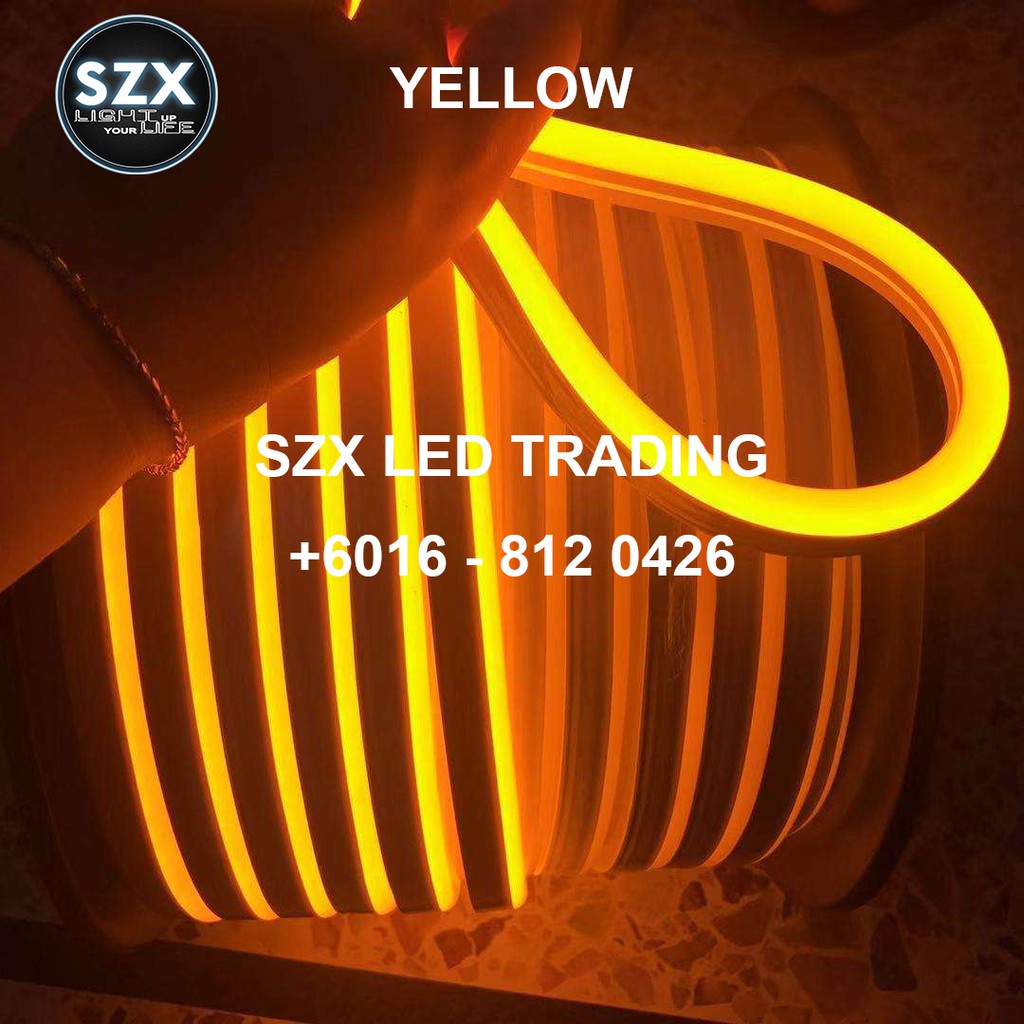 LED NEON LIGHT 360 CIRCULAR 14MM 144L / 8X16MM 120L HIGH BRIGHTNESS ...