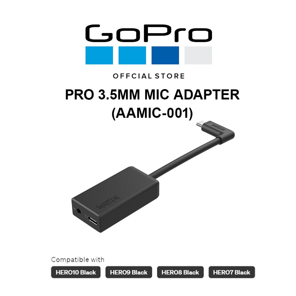 GoPro Pro Mic Adapter (3.5mm) | Shopee Malaysia