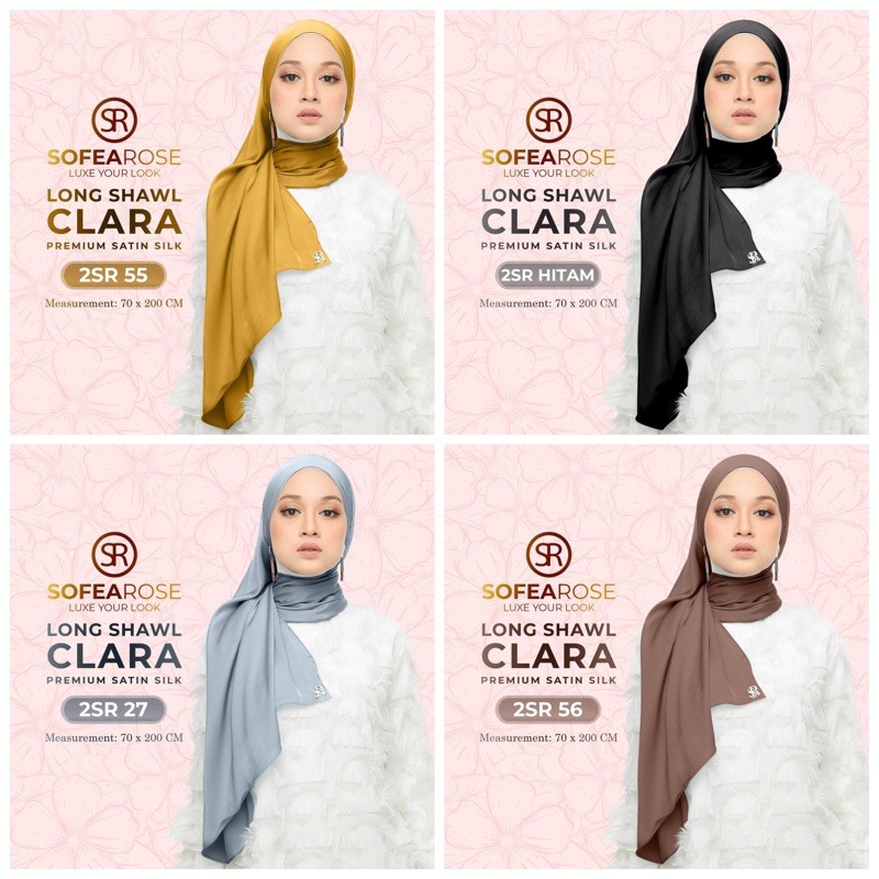 🔥New Arrival🔥 SofeaRose Long Shawl 🔥 | Shopee Malaysia