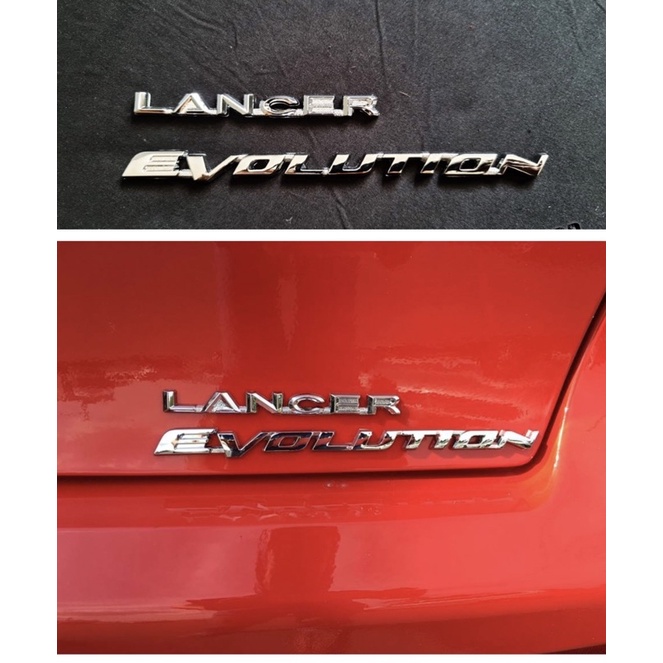 Lancer Evolution Emblem OEM | Shopee Malaysia