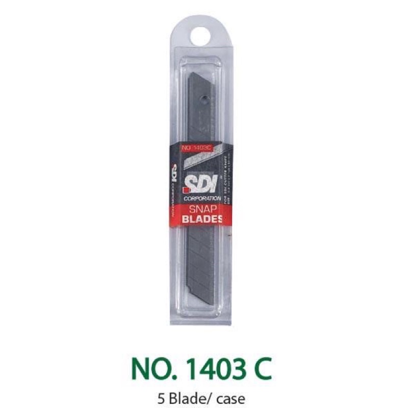 [ORIGINAL] SDI CUTTER BLADE REFILL 1403C/ 1361C/ 1404C REFILL BLADE (SMALL/BIG/30* ANGLE ...