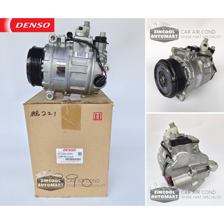 Mercedes Benz W221 Compressor 7SEU17C 6PK ND 437100-6391 💯% Original ...
