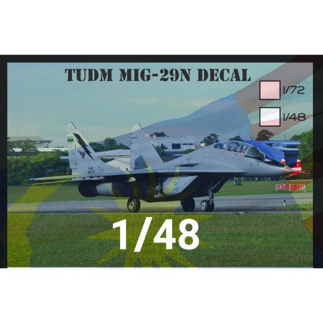 1/48 TUDM/RMAF MiG-29N water slide decal | Shopee Malaysia