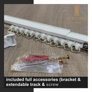 Extendable Track / Adjustable Curtain Rail / Aluminium Curtain Rail ...
