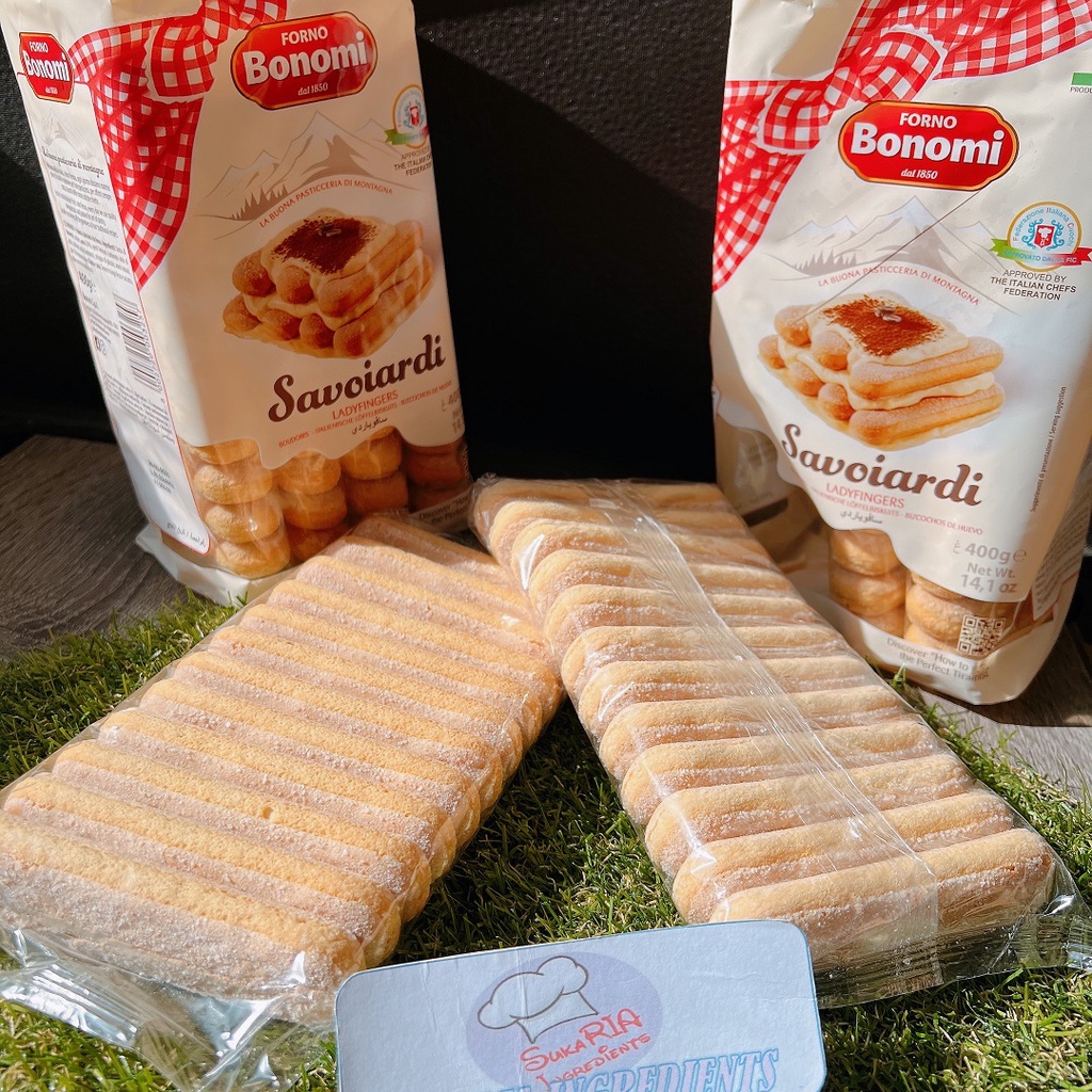 Forno Bonomi Ladyfinger 12pcs / 48pcs Biscuits Tiramisu Lady Finger ...