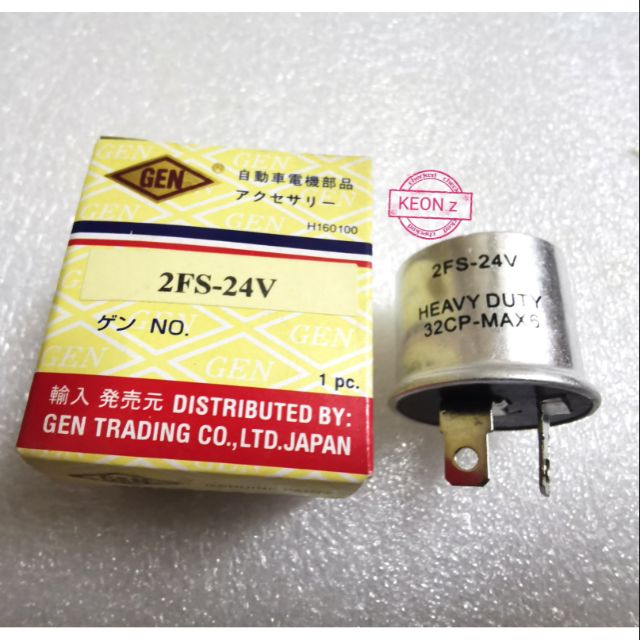 GEN Flasher Unit 24v 2pin (shot body) | Shopee Malaysia