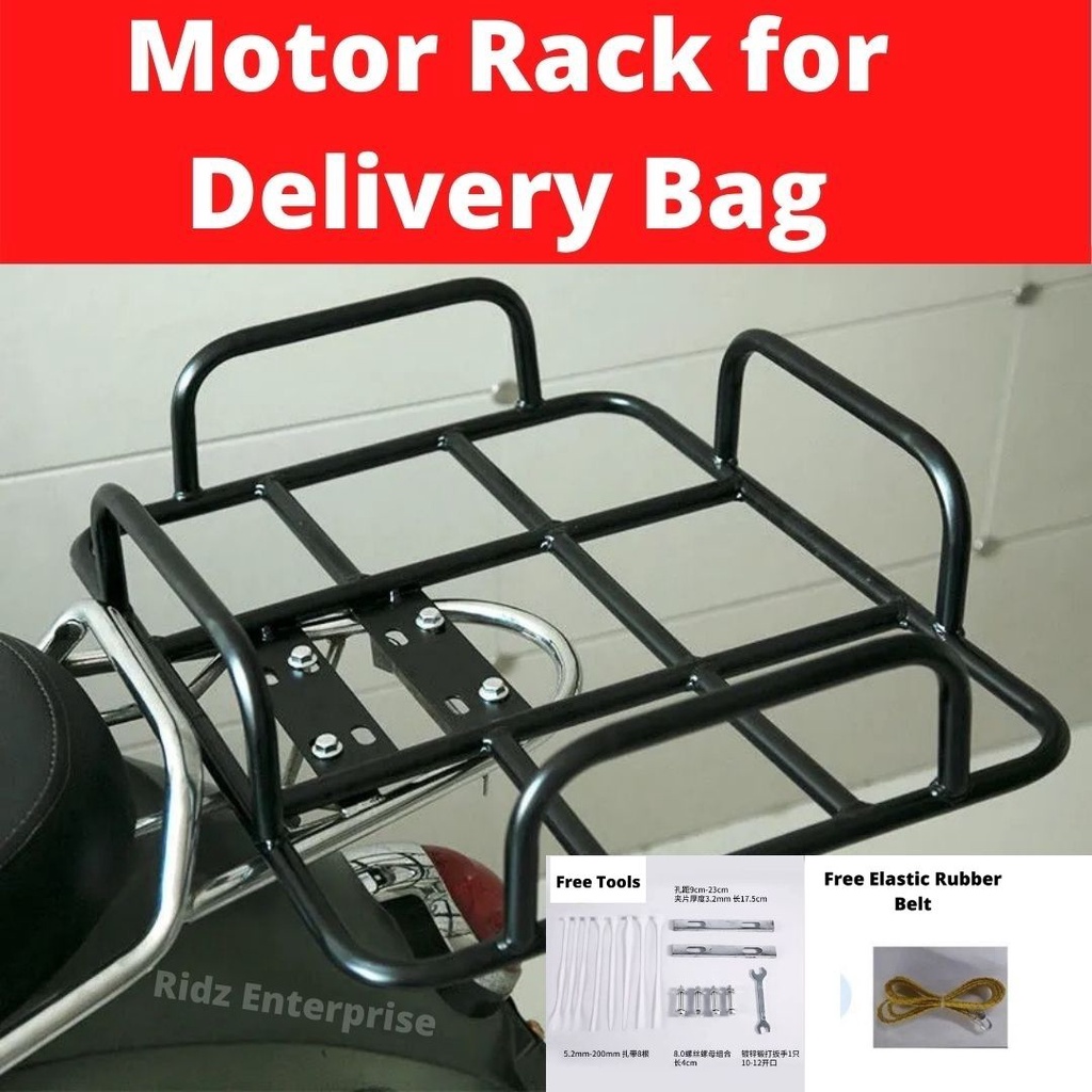 Motor Metal Steel Rack Thermal Delivery Bag Food Warmer Cooler Motor ...