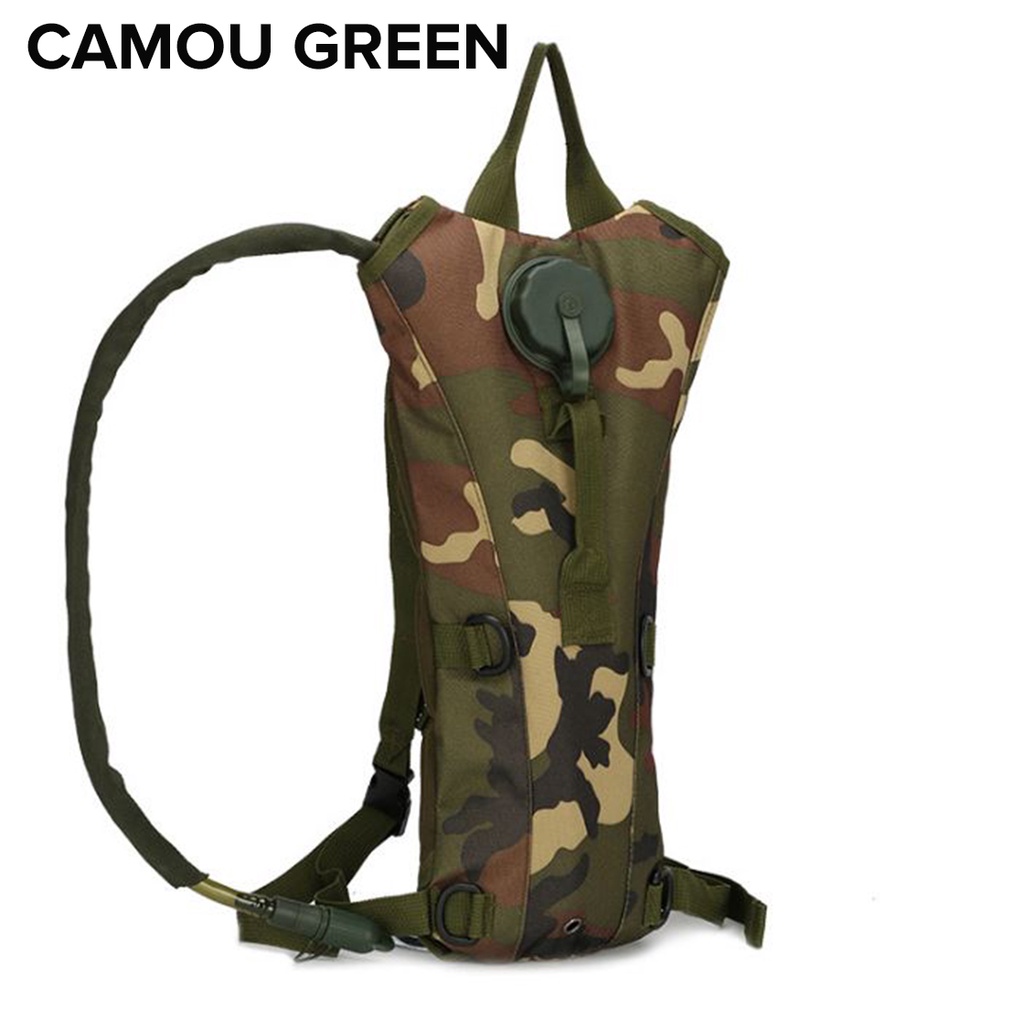 ALX BPA-FREE Hydration Backpack 3Litre Thick Layer Outdoor Tactical ...