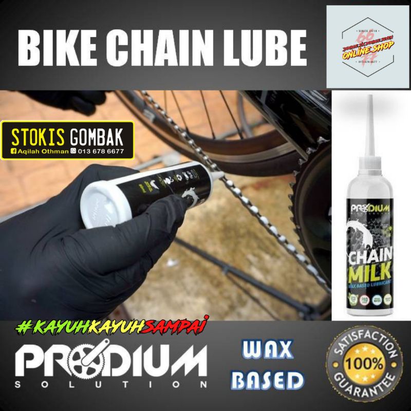 (READY STOCK) Prodium Chain Milk (80ml) Pelincir Rantai Basikal ...