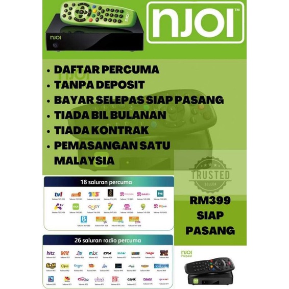 DEKODER NJOI - SARAWAK ONLY | Shopee Malaysia