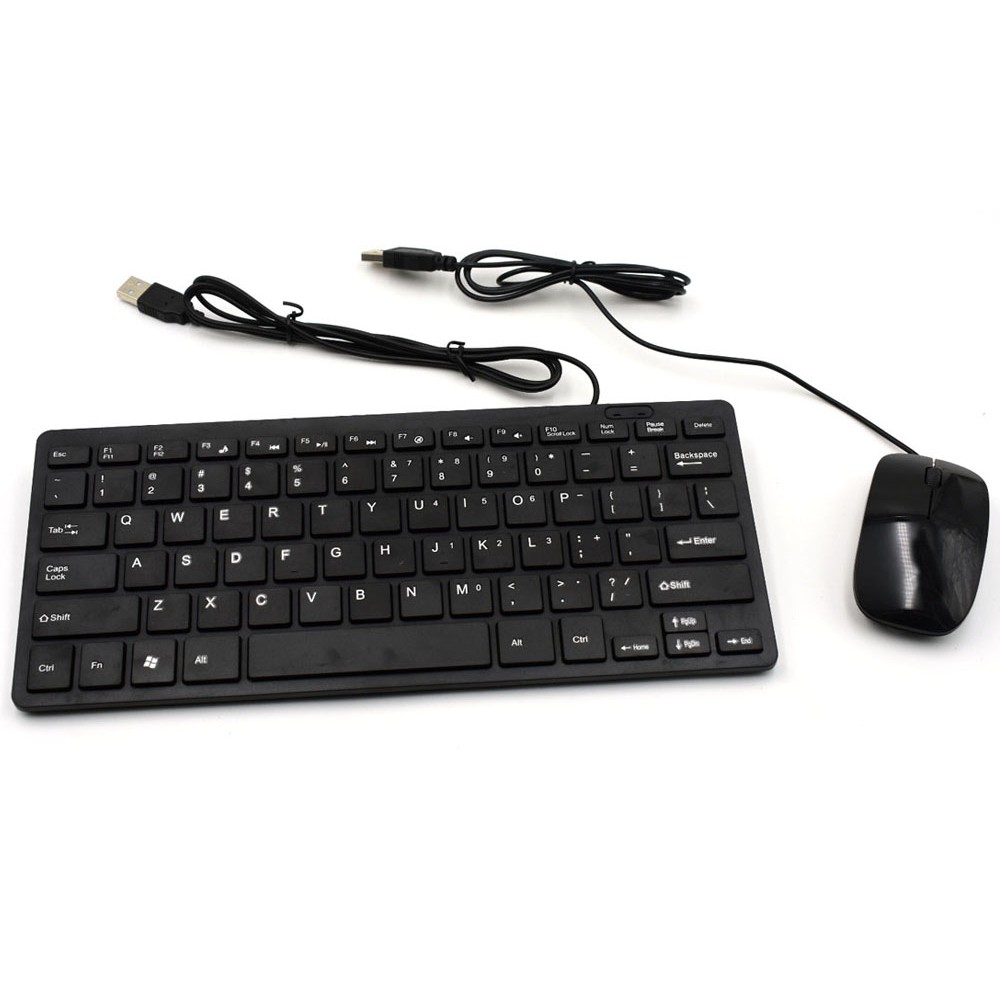 Universal USB Mini Multimedia Keyboard With mouse for Laptop | Shopee ...