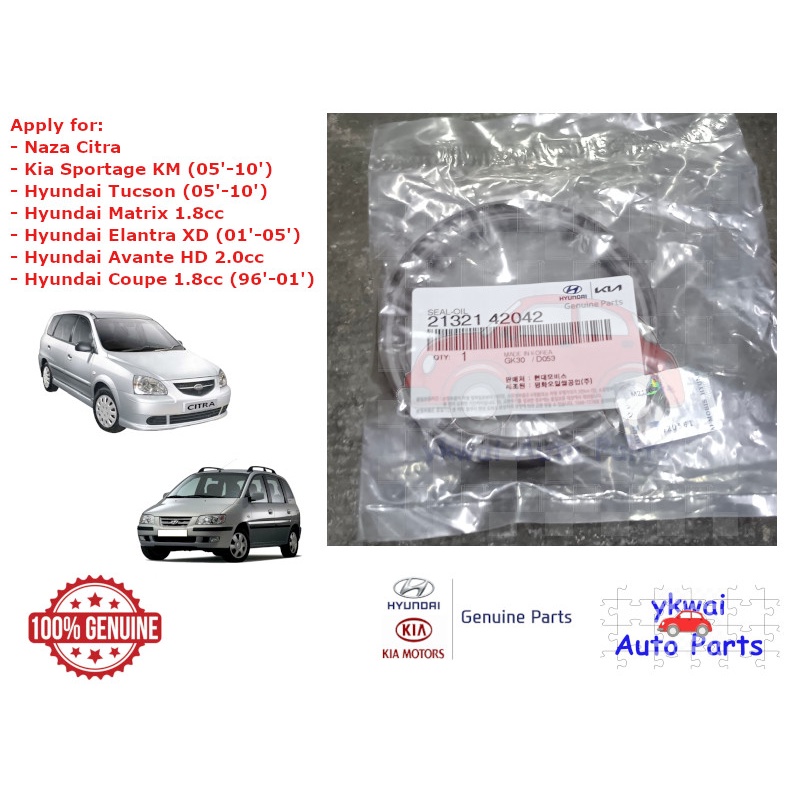 Genuine Hyundai/Kia Motors Flywheel Oil Seal for Naza Citra/Hyundai ...