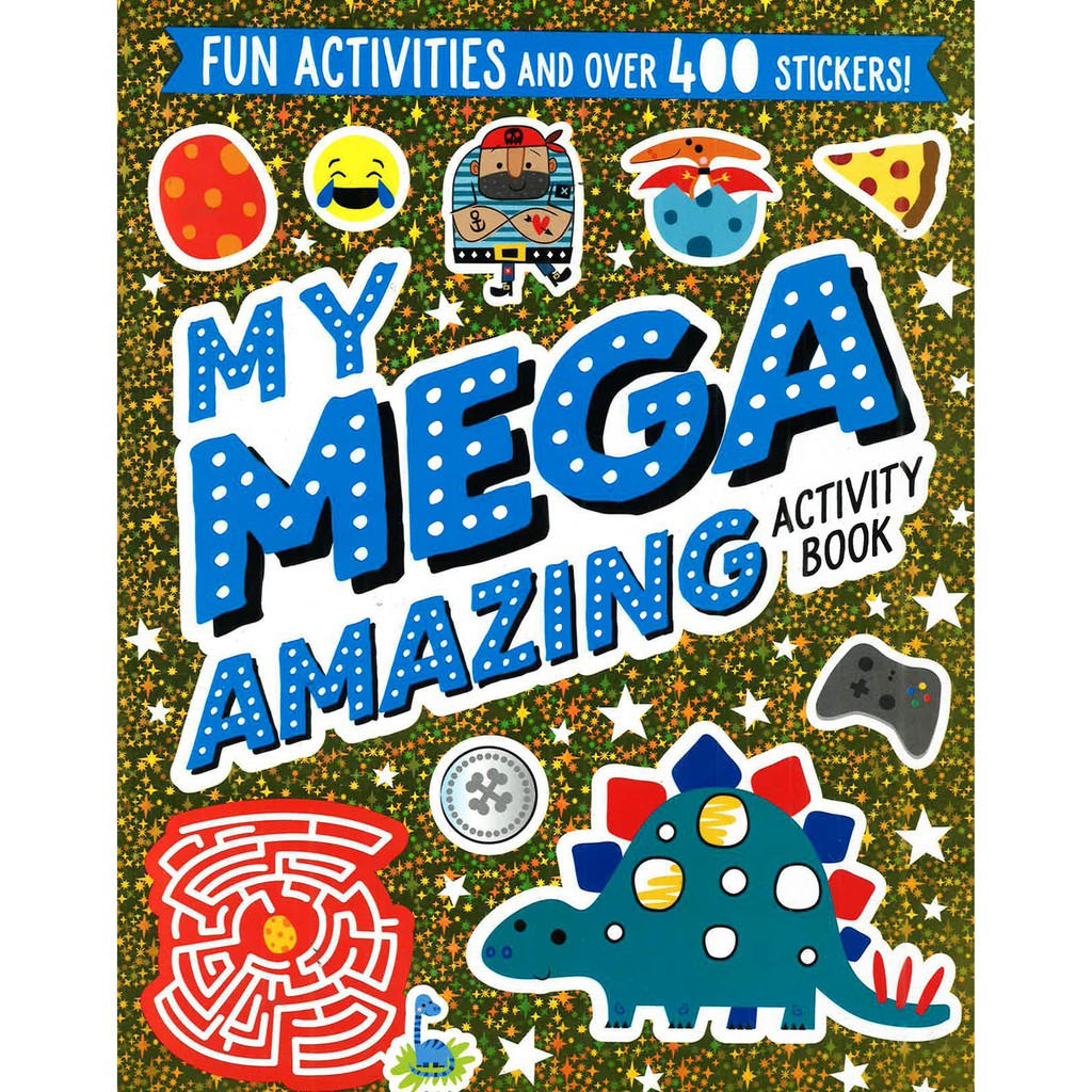 (BBW) My Mega Amazing Activity Book (ISBN: 9781789472837) | Shopee Malaysia