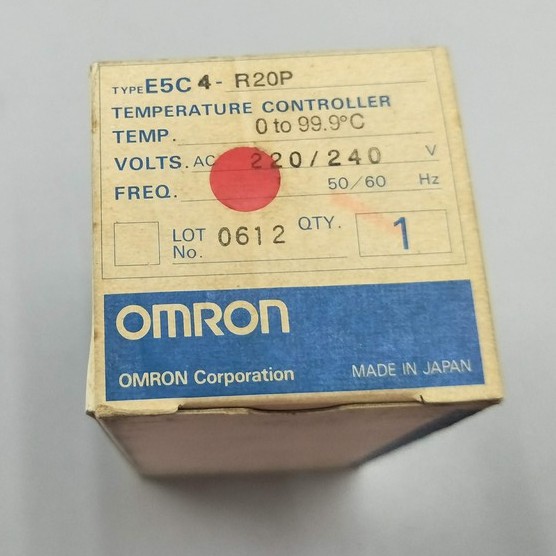 Omron Temperature Controller E5C4-R20P 220/240VAC | Shopee Malaysia