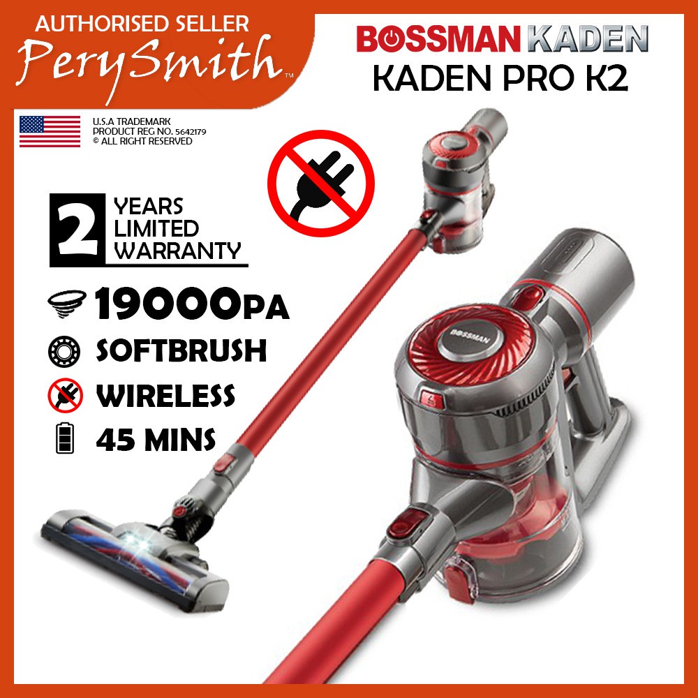 PerySmith Cordless Vacuum Cleaner X Bossman Kaden PRO K2 | Shopee Malaysia