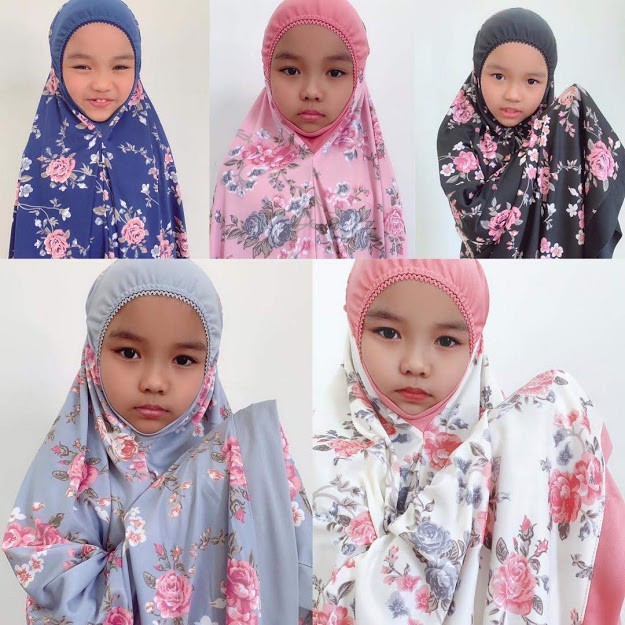 TELEKUNG BUNGA PRINTED NEW ARRIVAL (BUDAK) | Shopee Malaysia