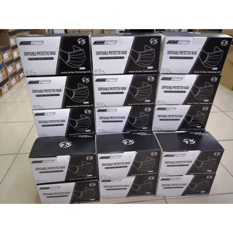 Face Mask Dewasa ( HITAM ) | Shopee Malaysia