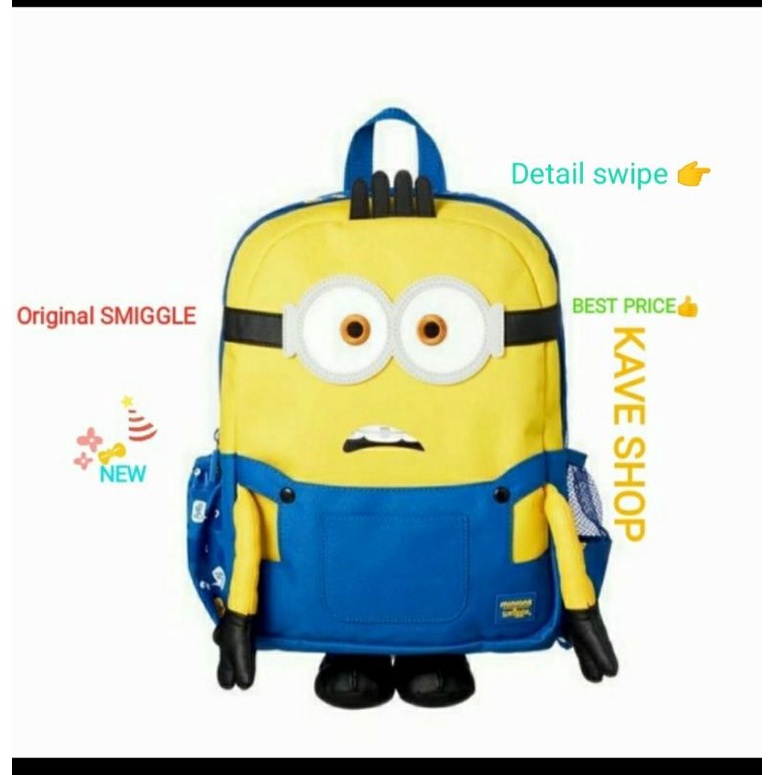 Smiggle Bag Backpack Minions - Backpack Junior - Original SMIGGLE - NEW ...