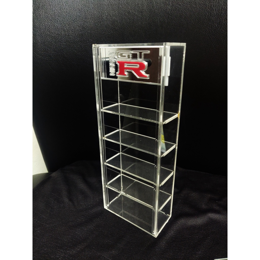 5 SLOTS ACRYLIC RACK DIE CAST CAR (1:64) HOTWHEELS RACK AND TOMICA ...