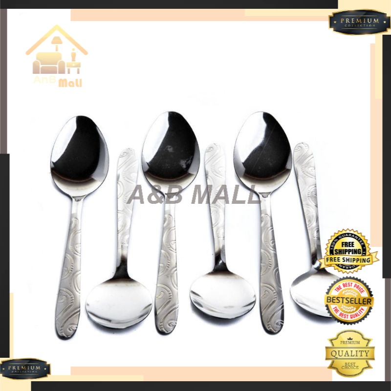 RIMEI Tablespoon (6pc) | Shopee Malaysia