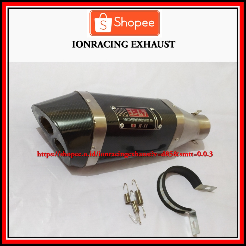 Yoshimura r11 slincer racing exhaust only | Shopee Malaysia