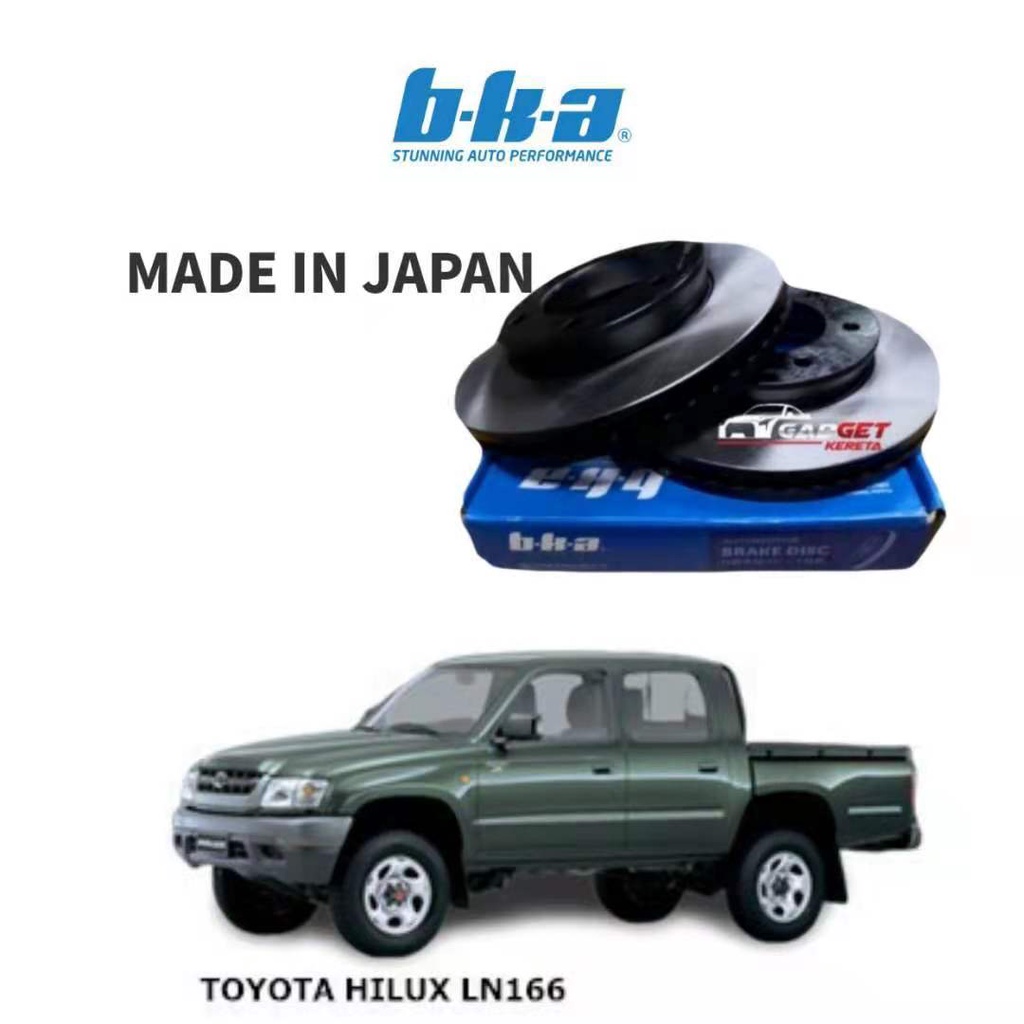 BKA JAPAN DISC ROTOR TOYOTA HILUX LN166 FRONT (DEPAN) | Shopee Malaysia