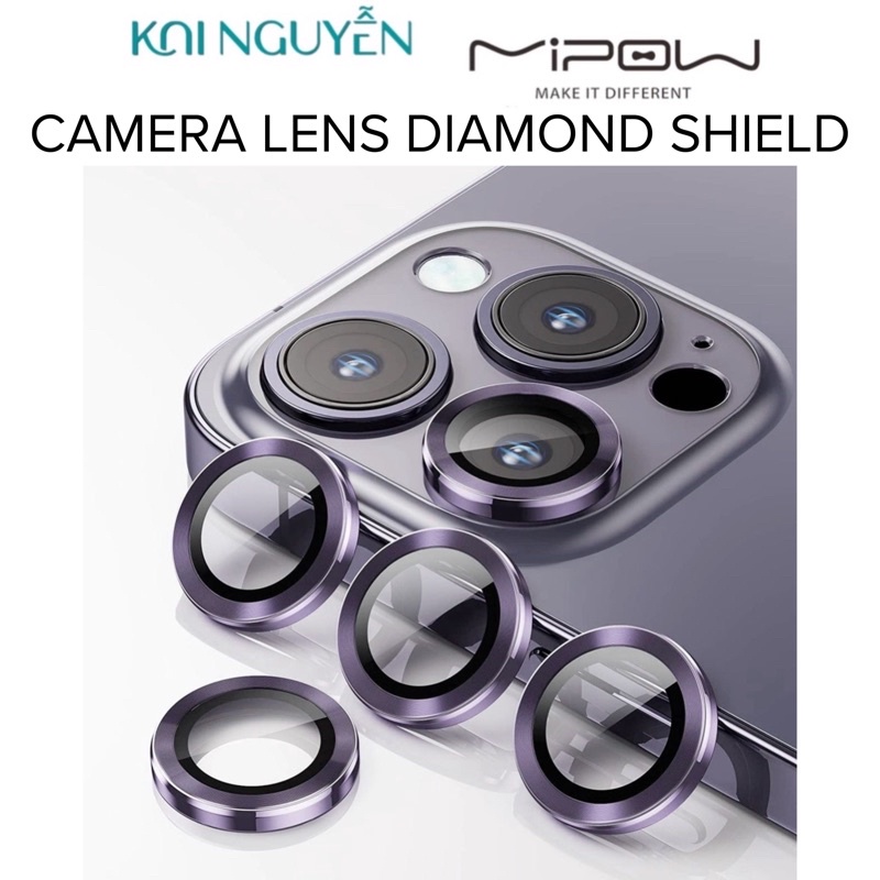 Mipow Diamond Shield Camera LENS Tempered Glass for iPhone 14 Pro Max ...