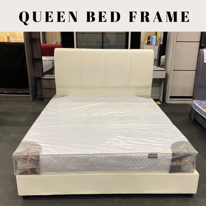 Queen Bed Frame Queen Katil Queen Katil Divan Bed Frame Bedding ...