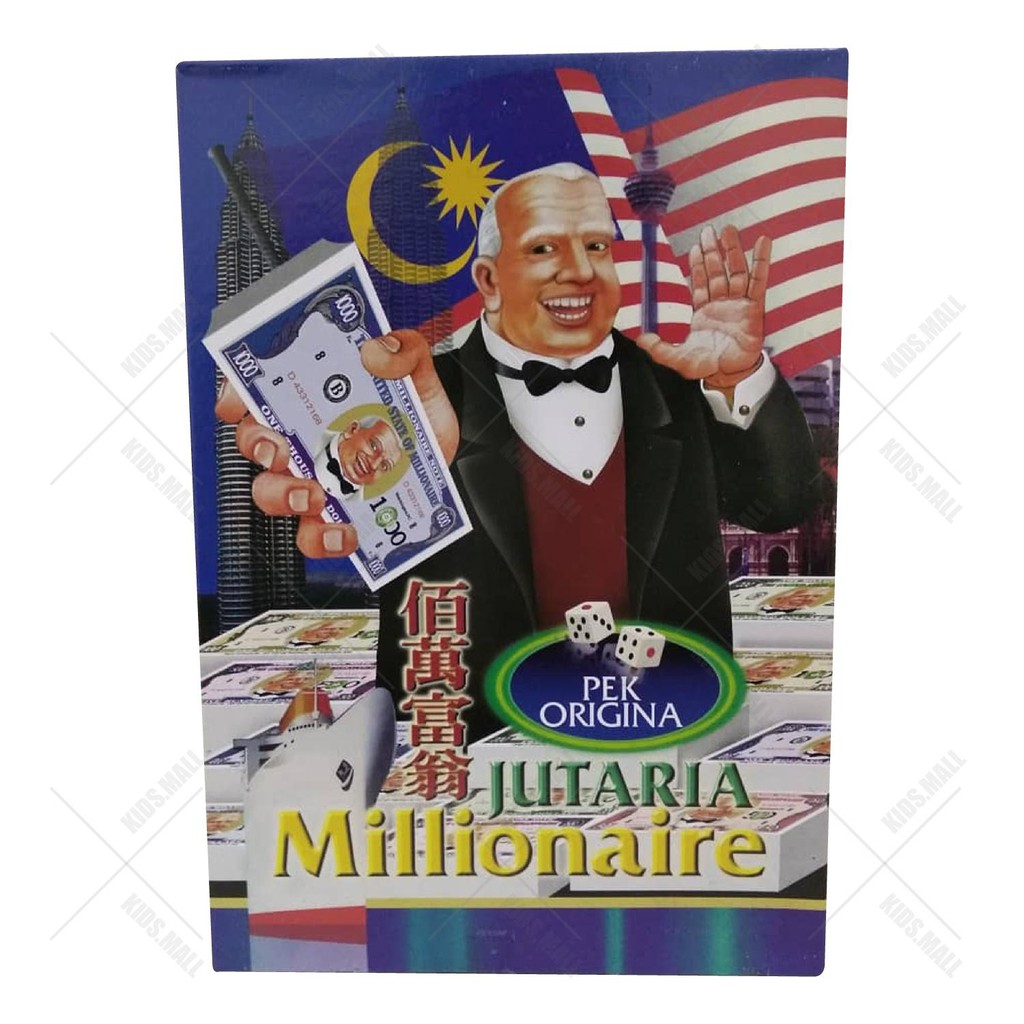Milionaire Jutaria Board Games | Shopee Malaysia