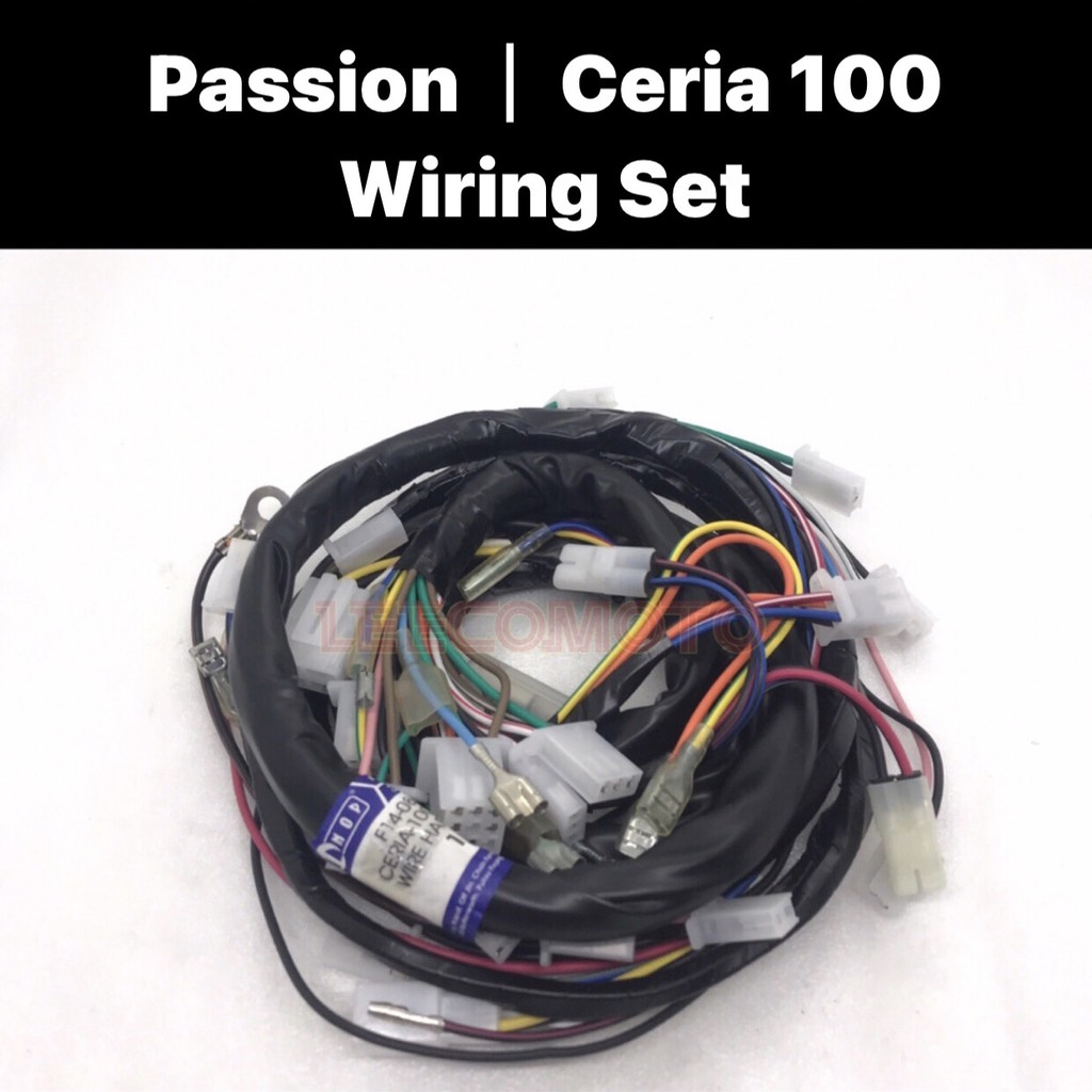 MODENAS PASSION WIRING ( TOKYO ) / SAMA CERIA100 CERIA 100 HARNESS ...