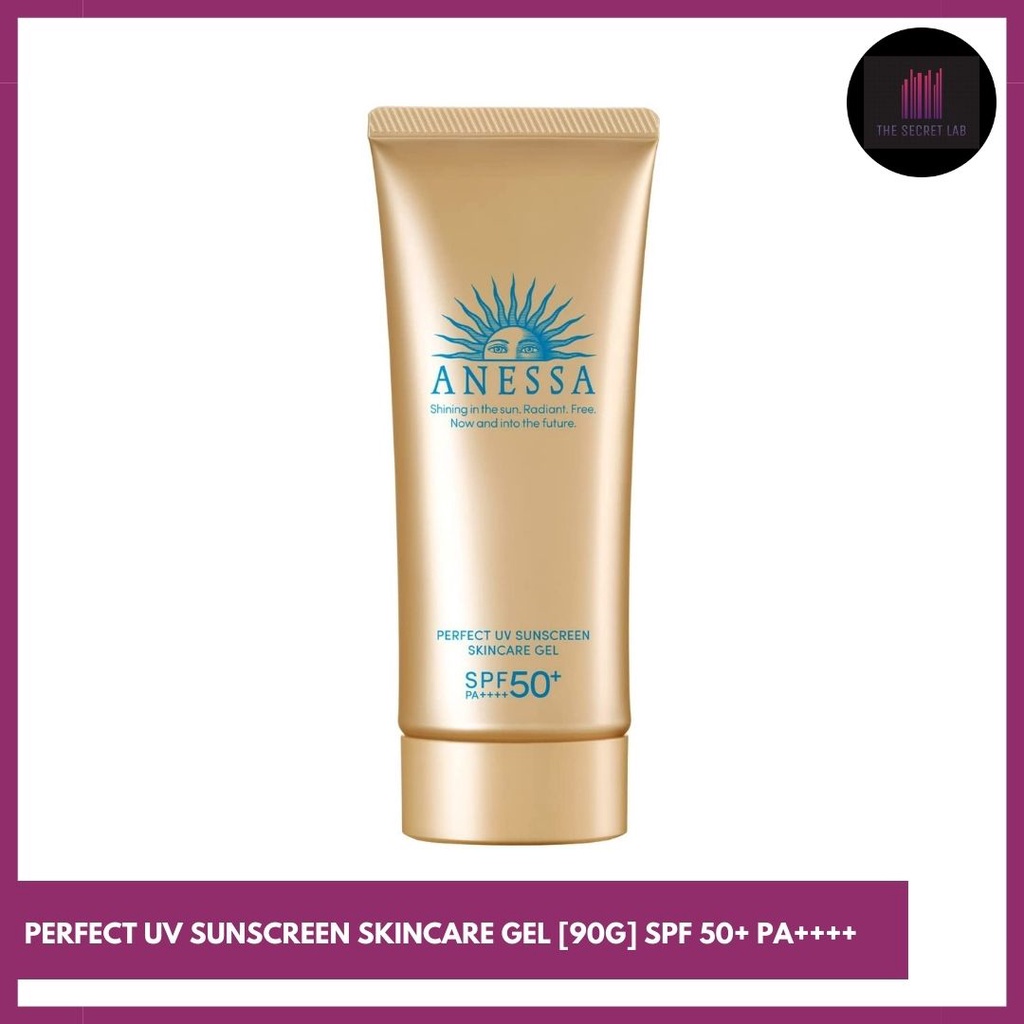 SHISEIDO ANESSA PERFECT UV SunScreen SkinCare gel SPF 50+ PA++++ [90] | Shopee Malaysia
