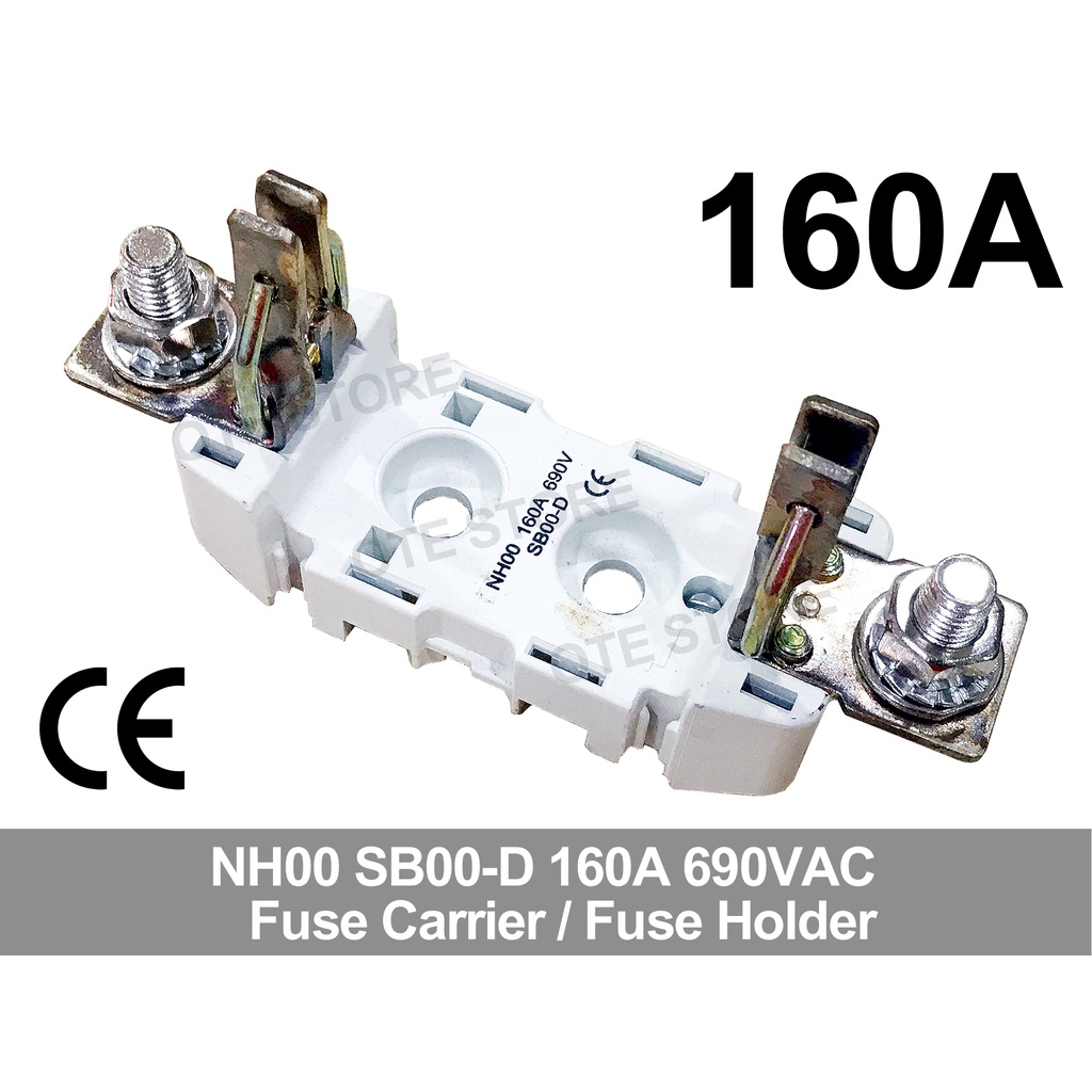 NH00 SB00-D 160A 690VAC Blade Fuse Carrier Fuse Holder / NT00C NH00 gL ...