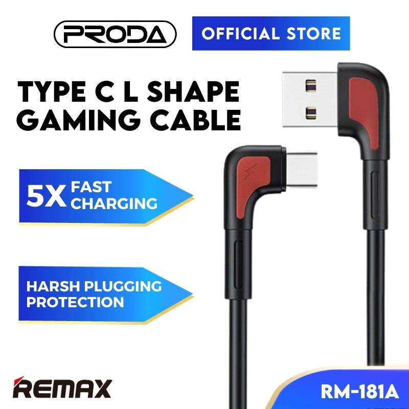 REMAX Cable Type C Fast Charging Cable Type C Gaming Cable USB To Type ...