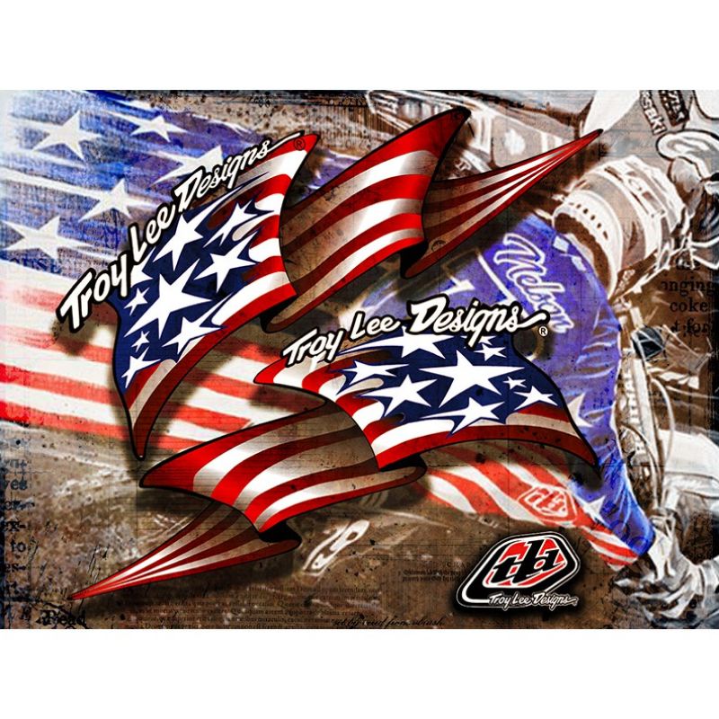 🇺🇸 7.5 inch-TLD American Flag Stickers (sepasang) | Shopee Malaysia