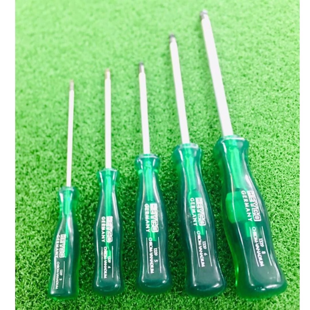 Heyco Ball Head Hexagonal Screwdriver 3mm to 12mm 1339 | Shopee Malaysia