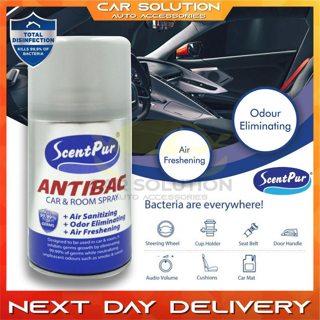 ScentPur Antibac Car & Room Spray 250ml (Kills 99.99% of Germs / Air ...