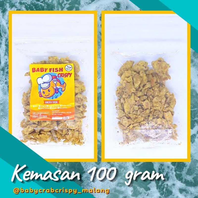 Delicious Crispy Fish Snacks / Side Dishes - Crispy Baby Fish - 100 gr ...
